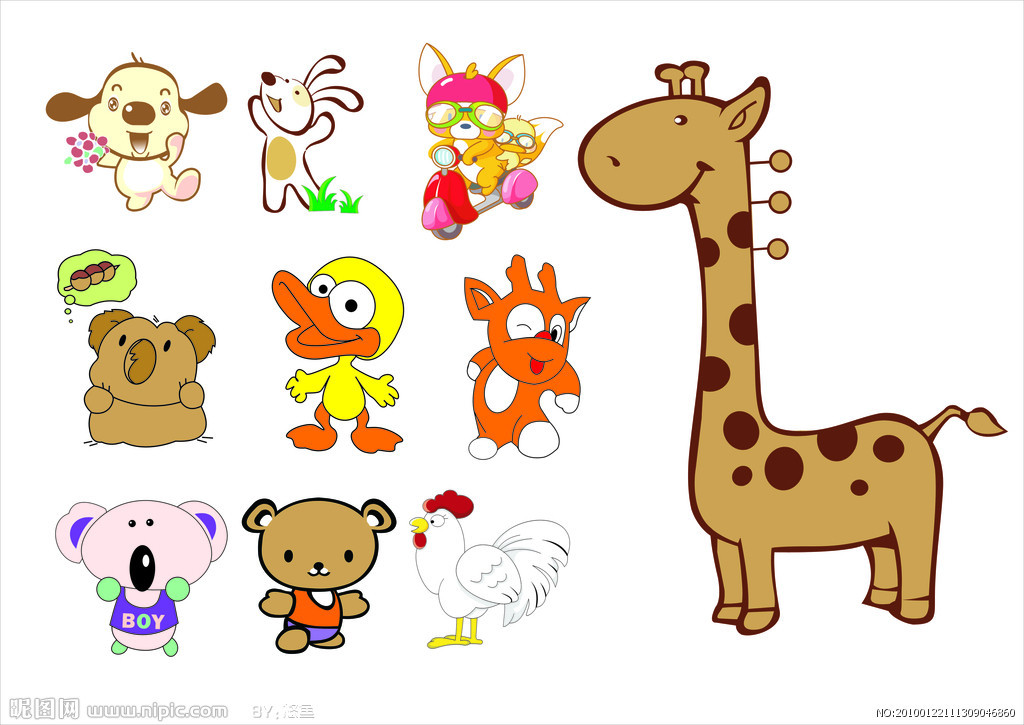 卡通动物_360百科